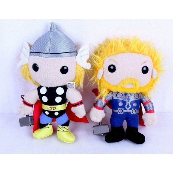 Funko | Toys | Funko 8 9 Plush Thor Marvel Avengers Lot Of 2 Plushies ...